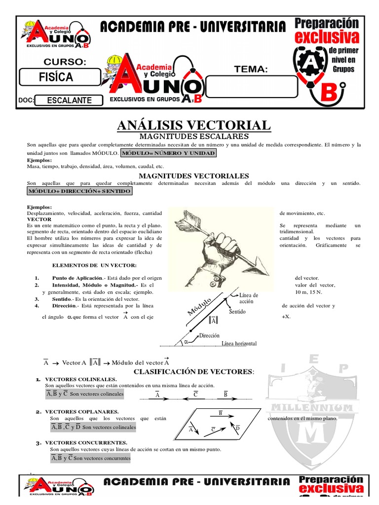 Analisis Vectorial | PDF