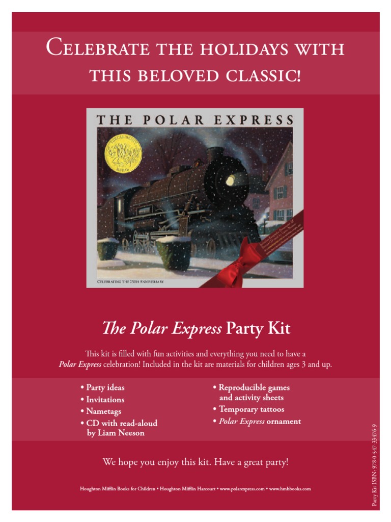 Polar Express Party Kit | PDF | Leisure