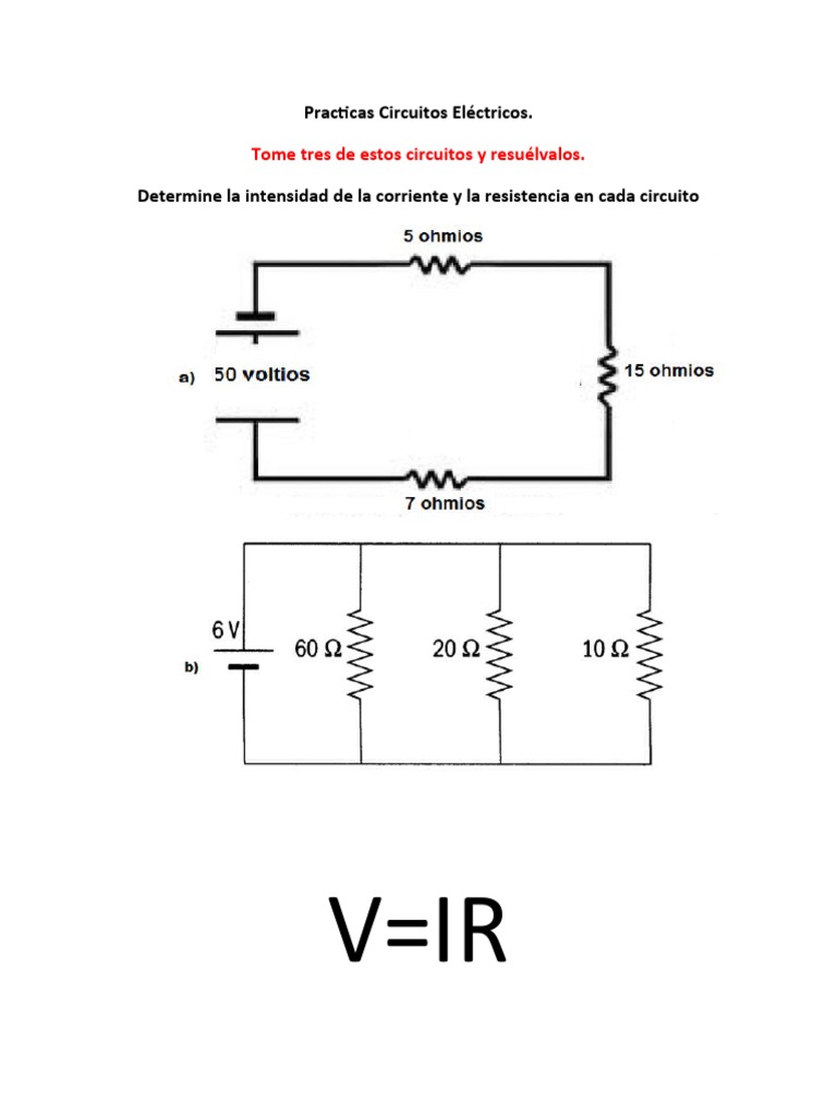 Actividad 8 - Circuitos en Serie y Paralelo | PDF