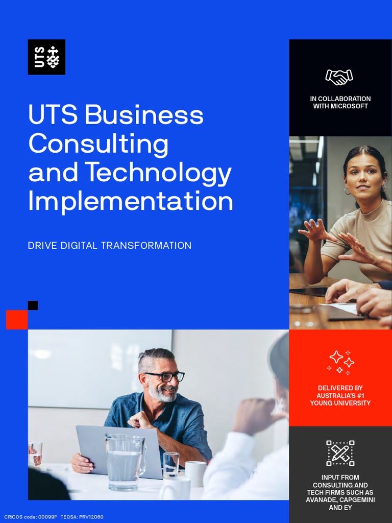 UTS CourseGuide Graduate Certificate Business Consulting Tech ...