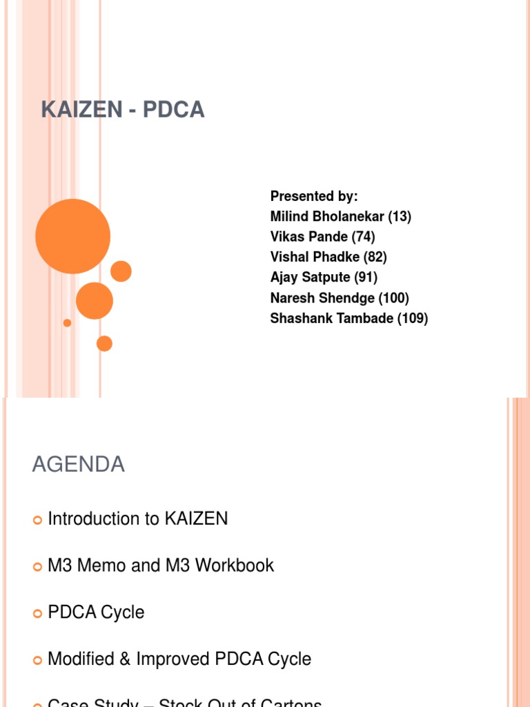 Kaizen Pdca | PDF | Causality | Strategic Management