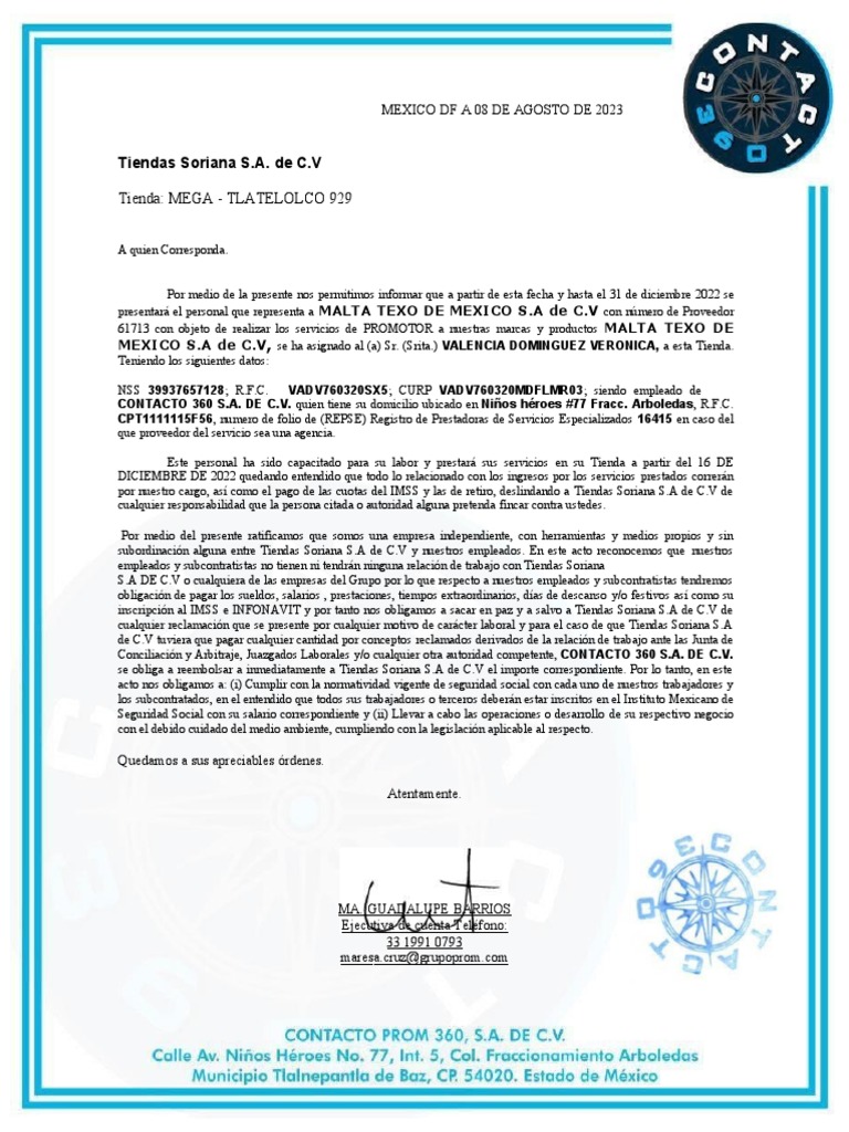 Mega - Tlatelolco 929 | PDF