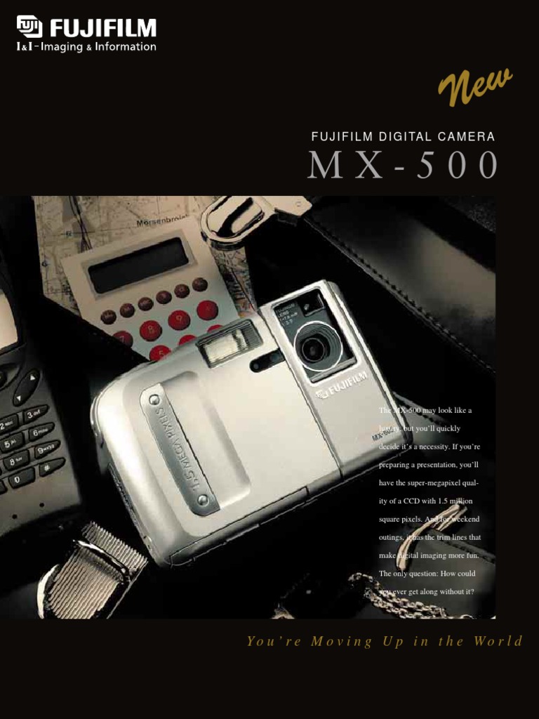 Fujifilm MX 500 Folleto | Download Free PDF | Digital Camera | Camera