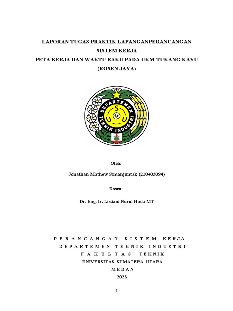 Laporan PSK Jonathan Mathew | PDF