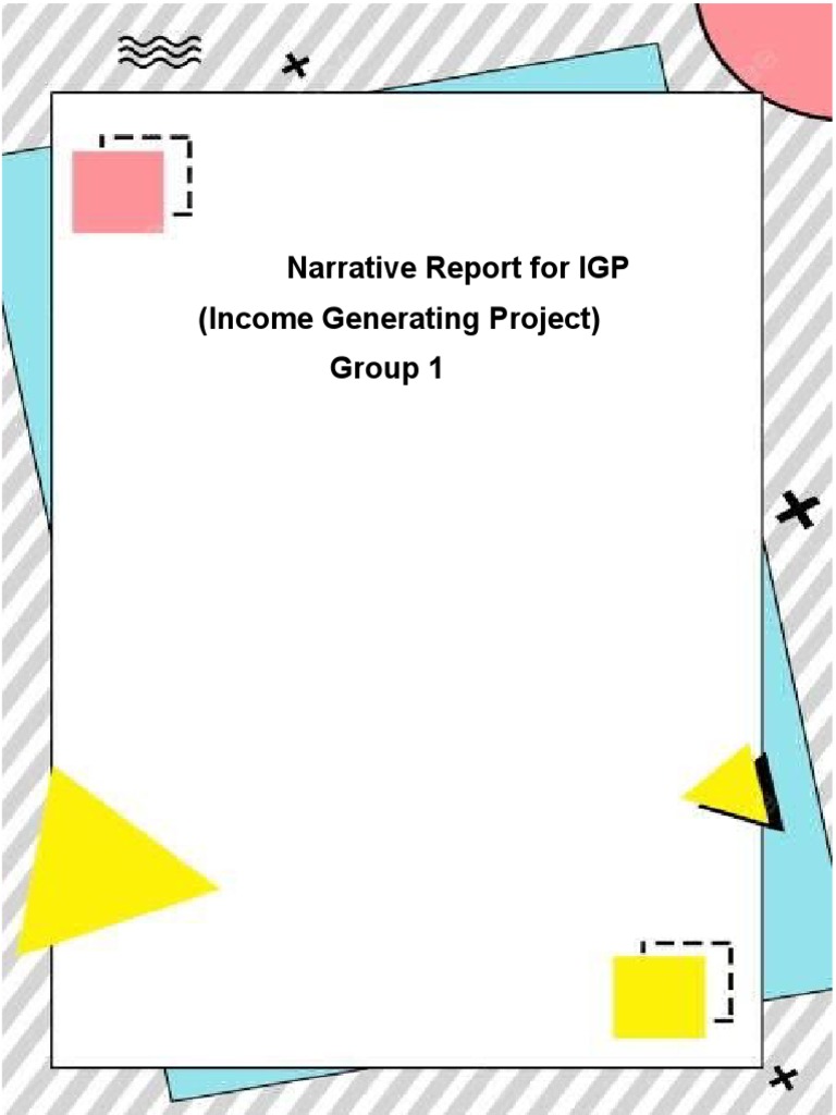 IGP Narrative 1.2 | PDF