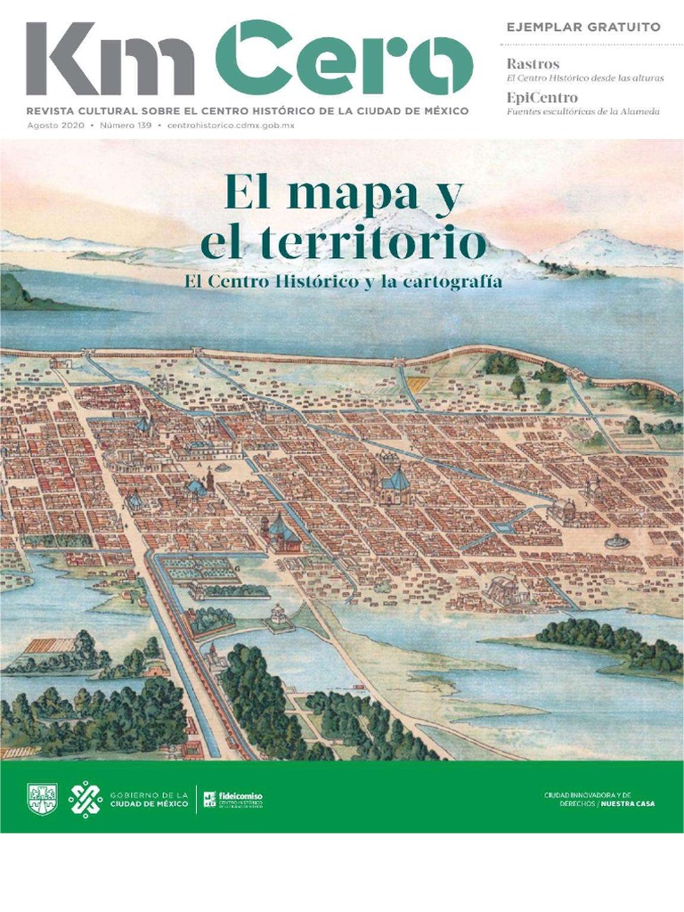 El Mapa y El Territorio - El Centro Historico y La Cartografia | PDF