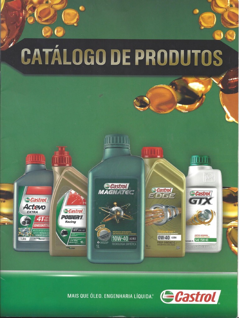 Catalogo Castrol Óleo | PDF