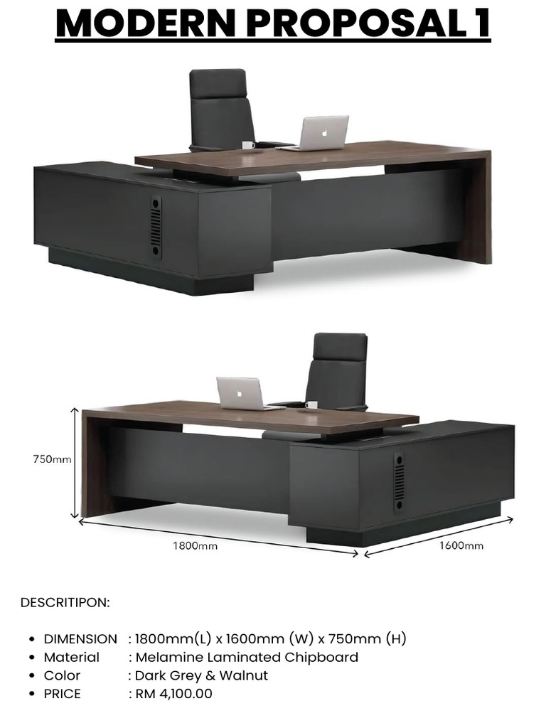Jkr@Table and Chair Proposal | PDF