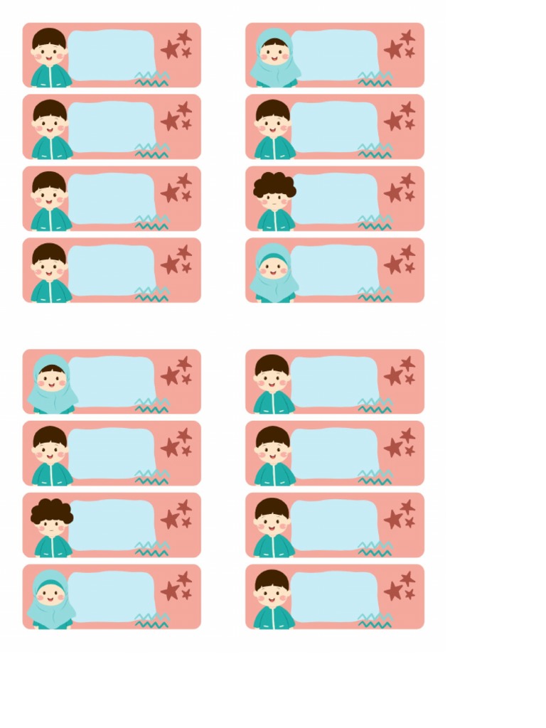 Label Nama Loker | PDF