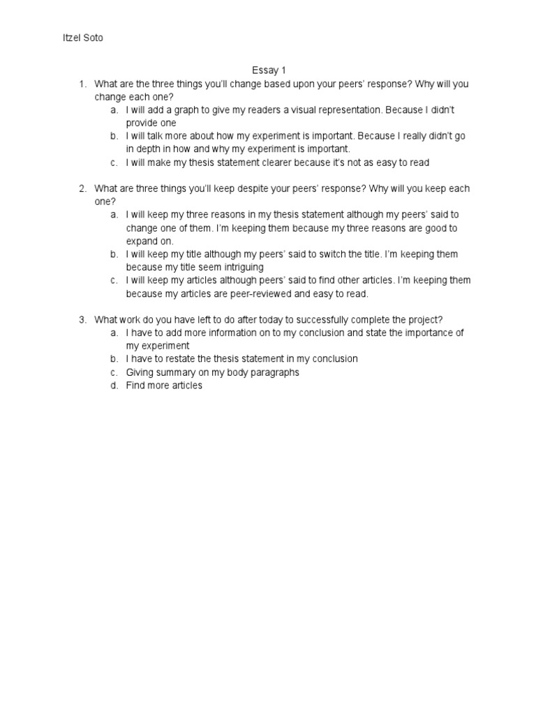 peer review feedback worksheet 1 | PDF