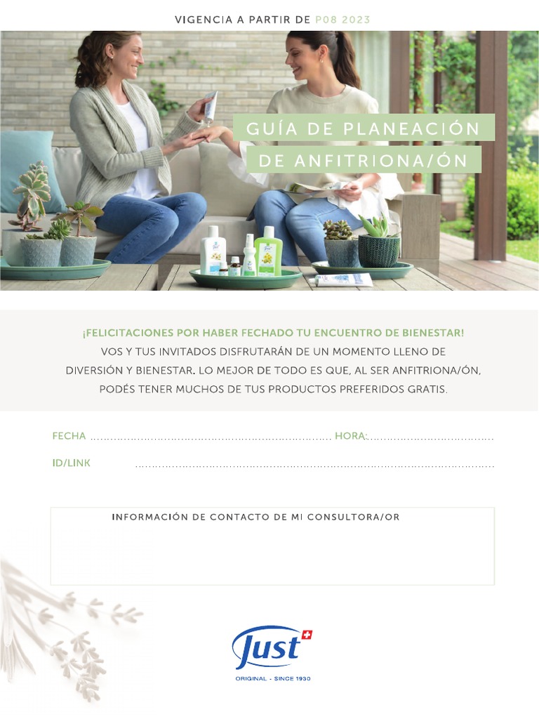 Guia Plan Anfitriona P08 | PDF