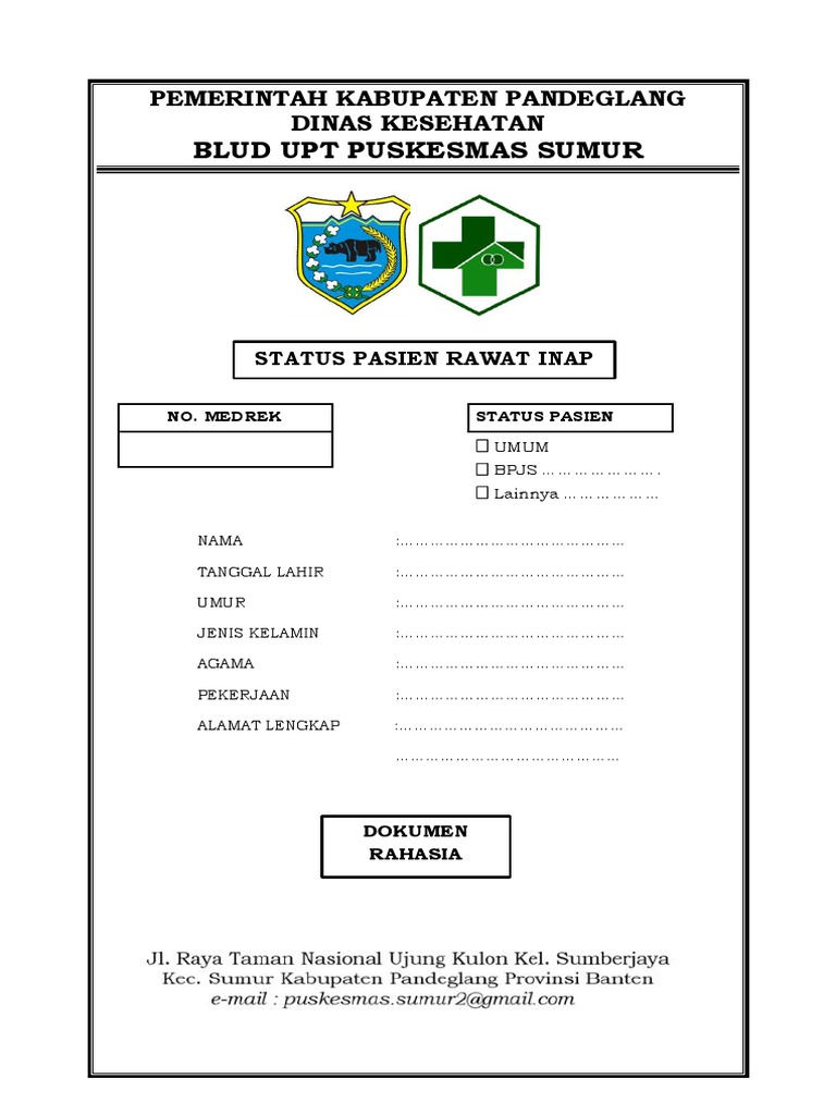 Status Ranap - SMR | PDF