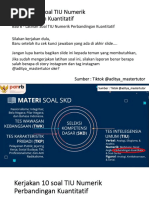 Soal Tiu CPNS Al Faiz | PDF