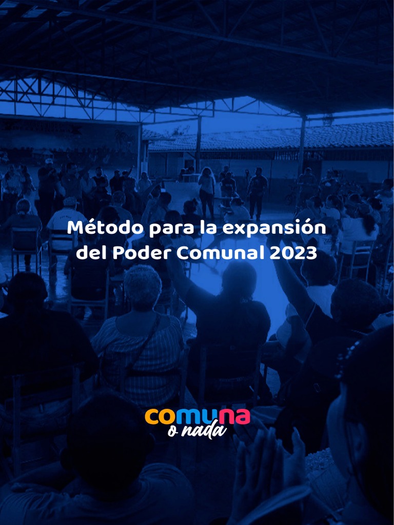 Método para La Expansión Del Poder Comunal 2023 - Plan MPPCyMS | PDF