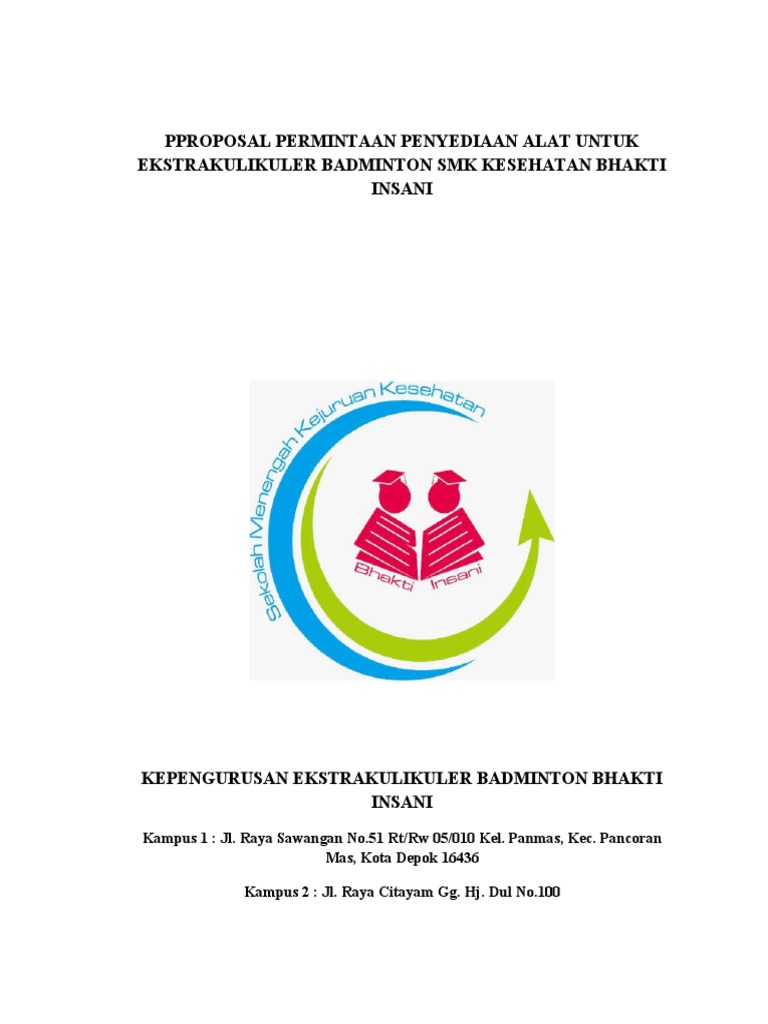 Proposal Eskul | PDF