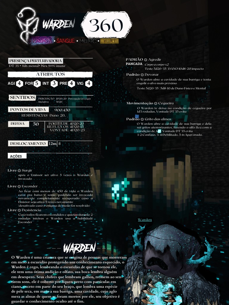 Warden Ficha | PDF