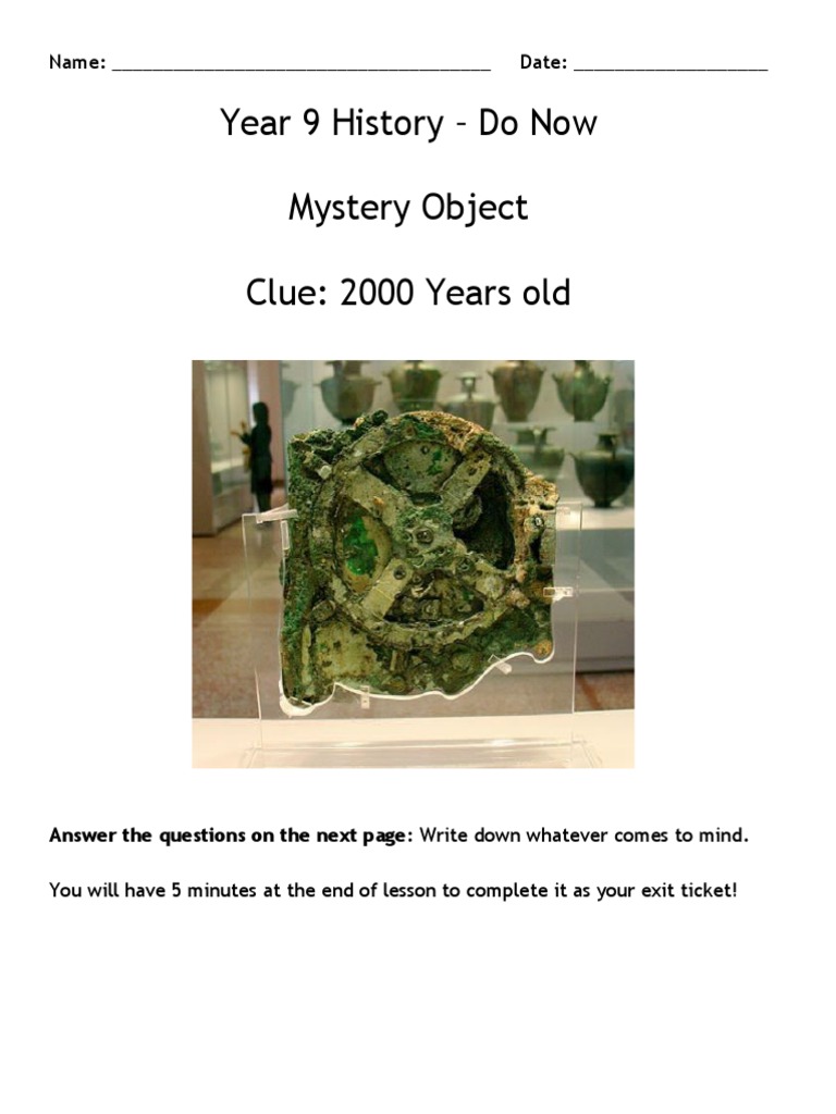 Understanding Anachronisms in History | PDF | Young Adult