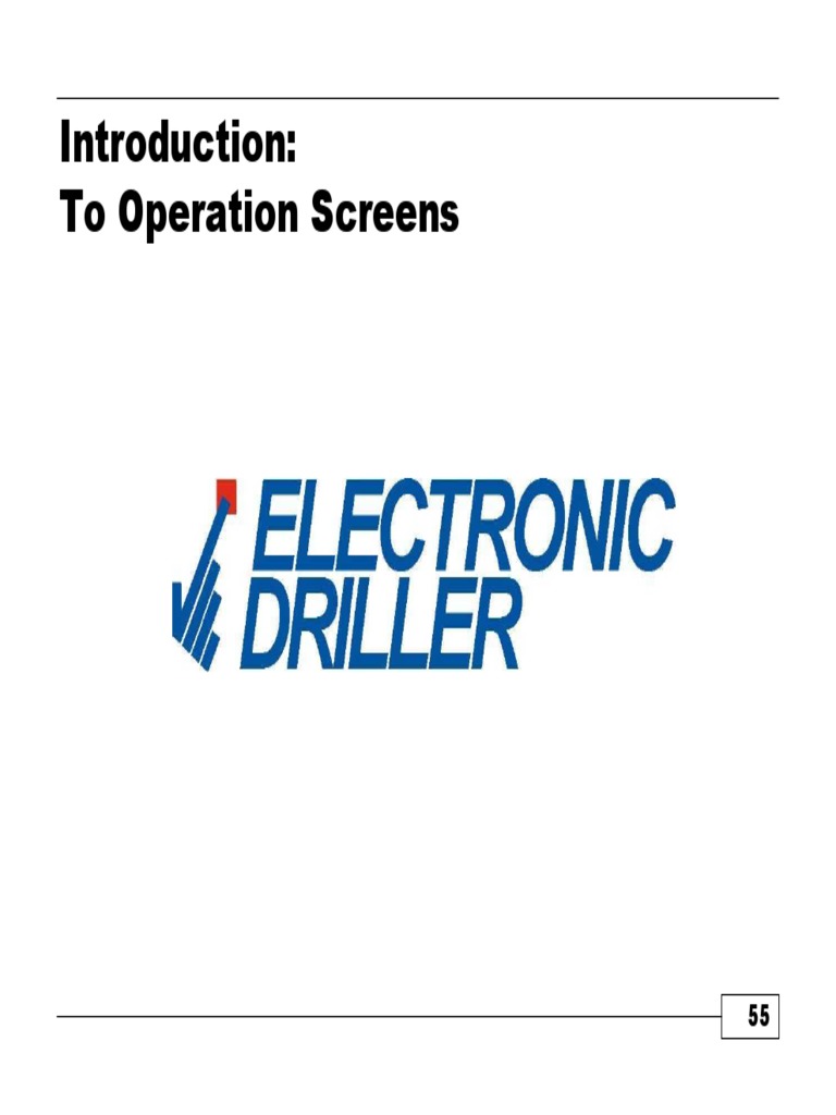 EDS Driller Training | PDF | Elevator | Vehicles