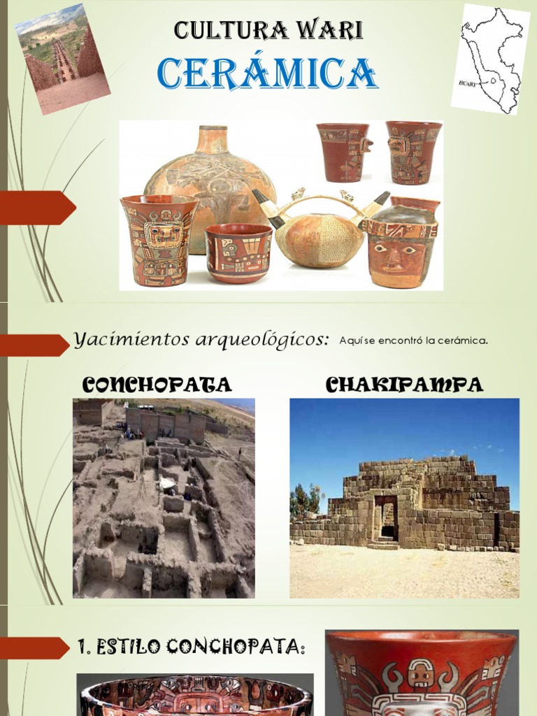 Cerámica y estilos de la cultura Wari | PDF