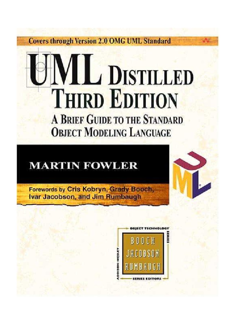 UML Distilled | PDF | Object Management Group | Unified Modeling Language