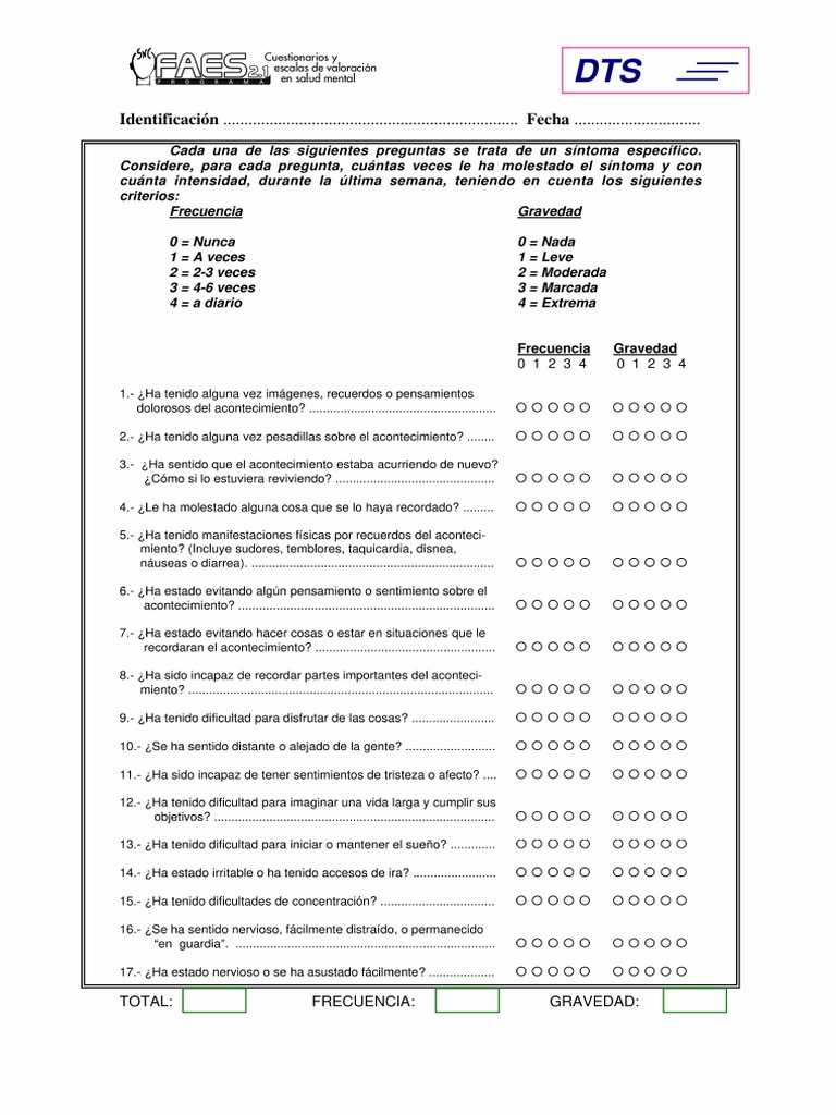 DTS Clasificacion | PDF