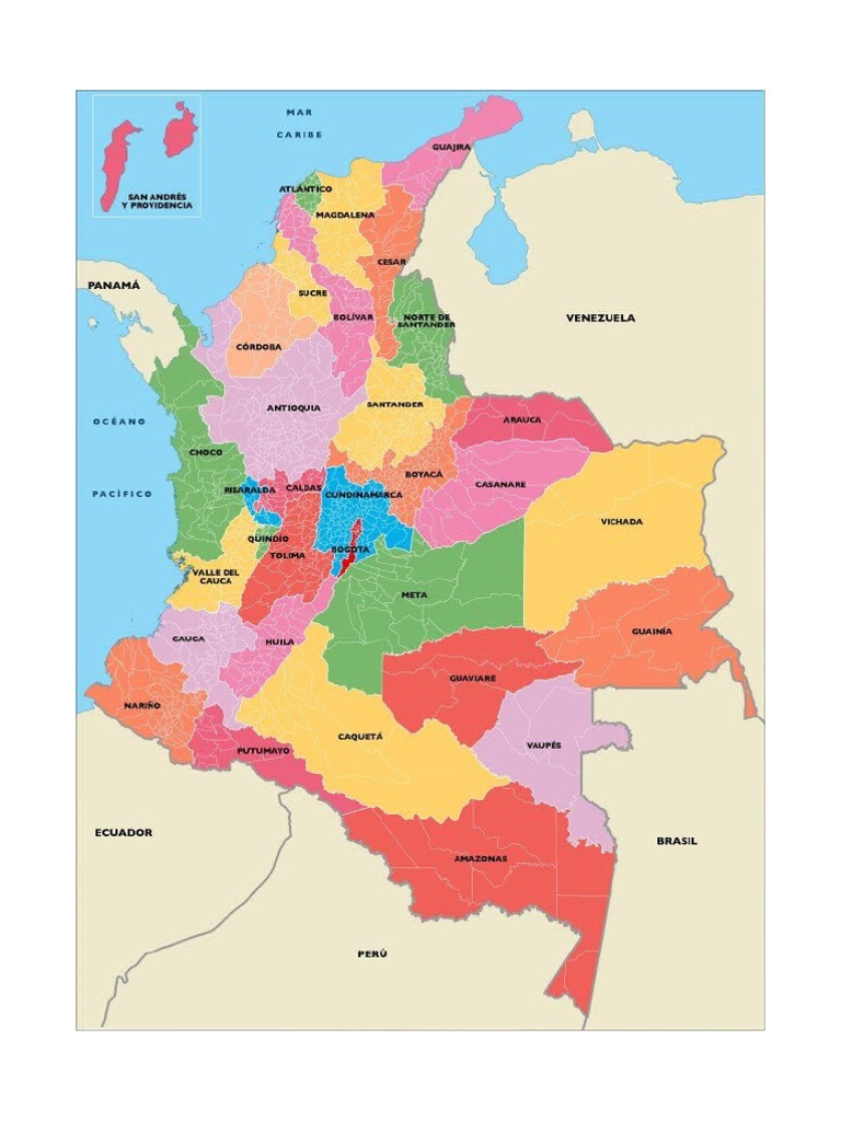 Mapas de Colombia | PDF