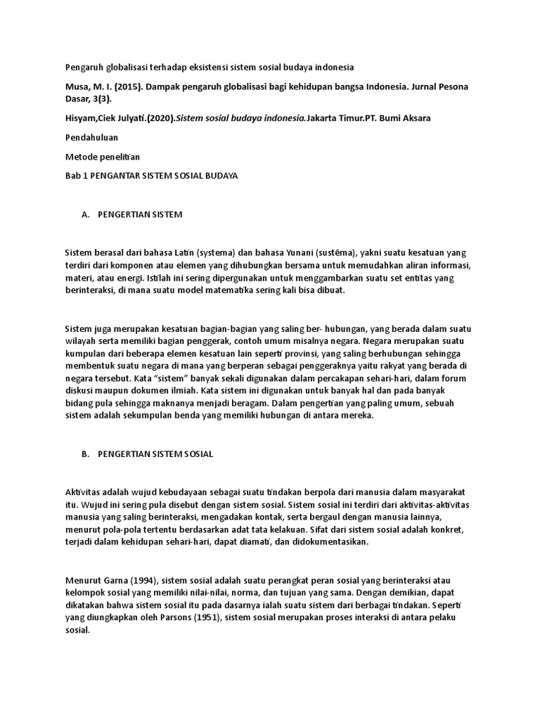 Ssbi Niat | PDF | Politik | Ilmu Sosial