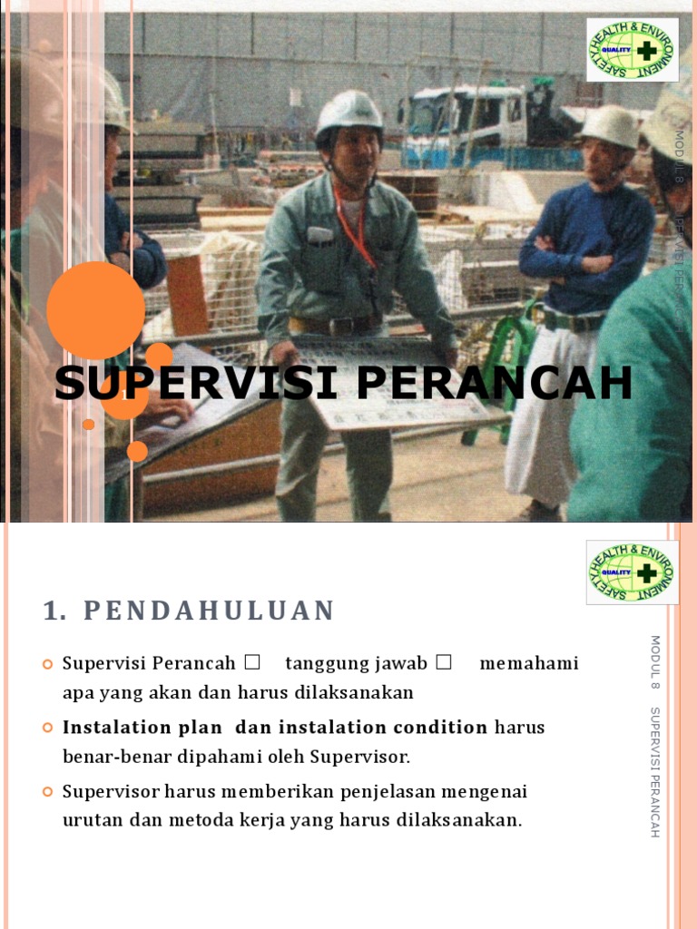 Supervisi Perancah | PDF