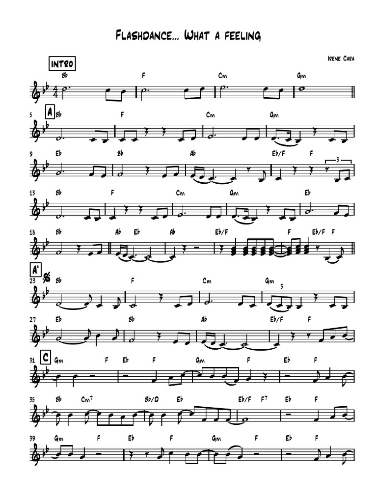 Flashdance... What A Feeling | PDF
