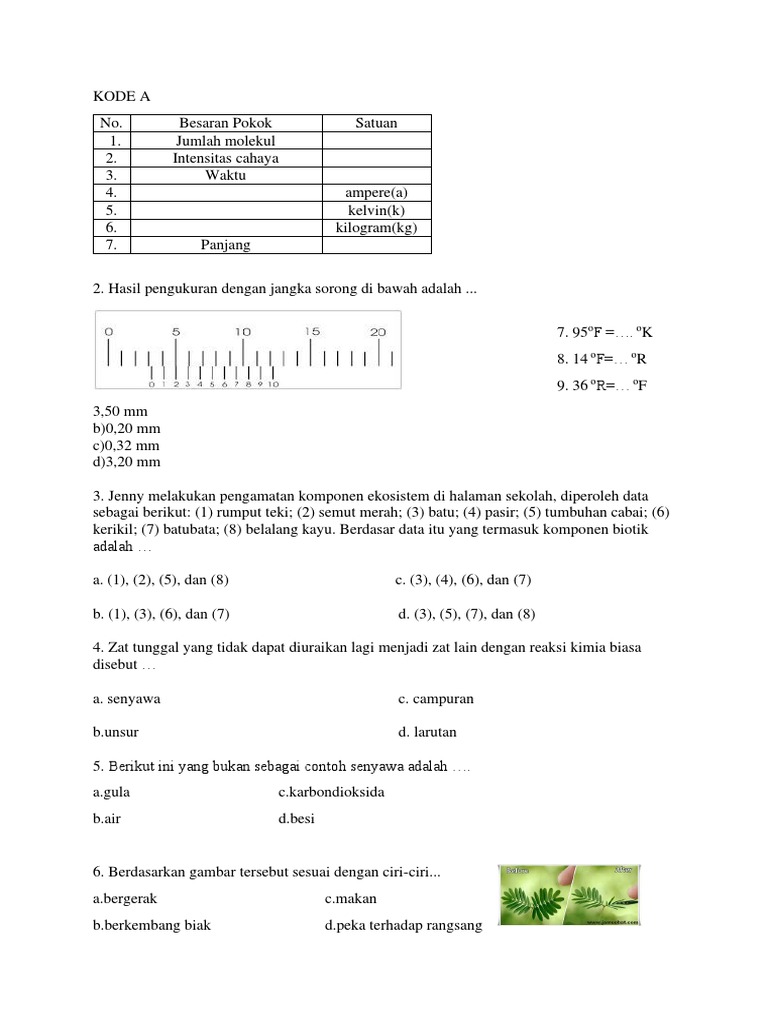 Kuis Akhir Bulan | PDF