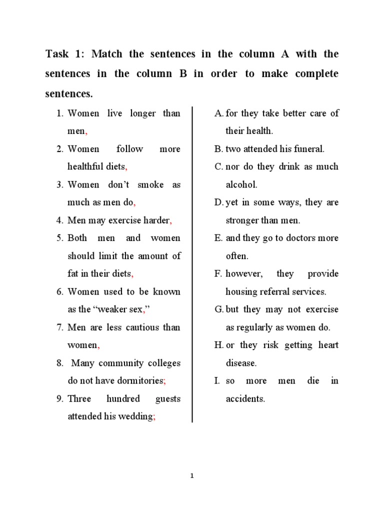 COMPOUND SENTENCES | PDF