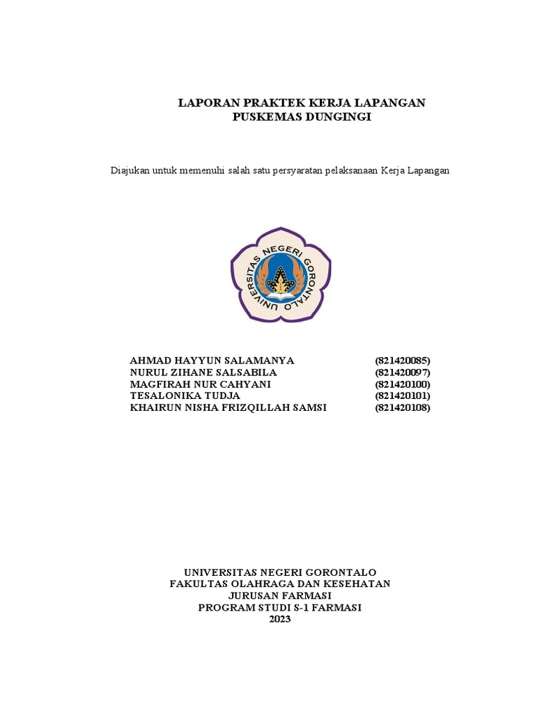 LP PKL PERIODE 2 PKM Revisi Terbaru | PDF