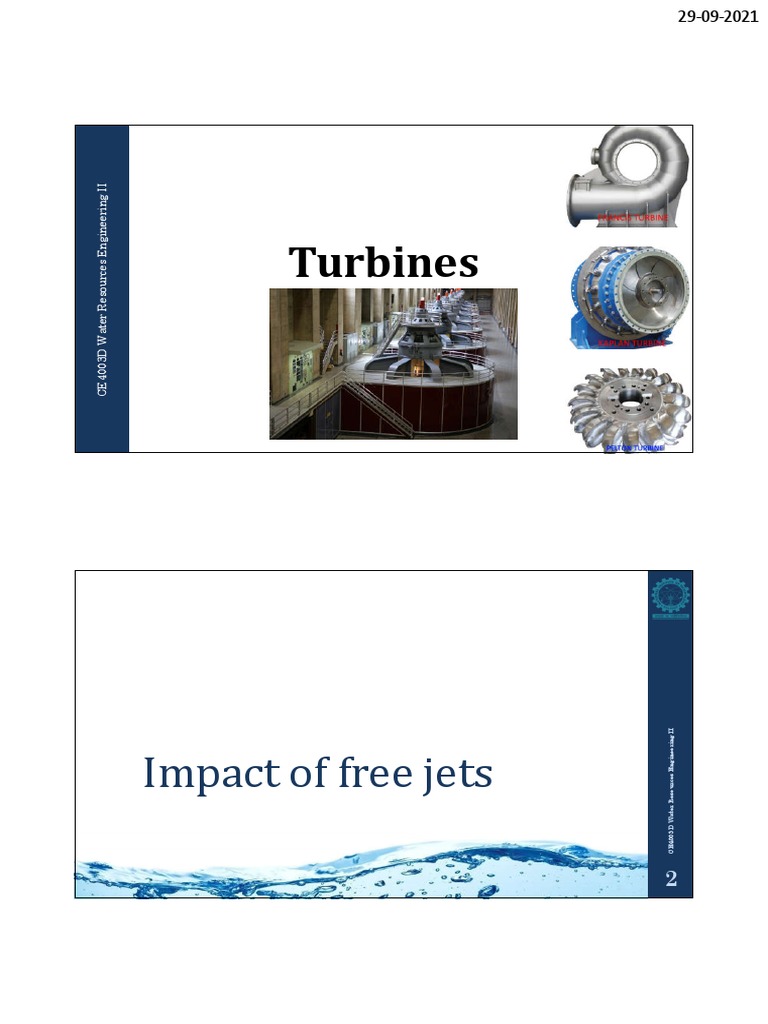 Lecture 06 M2 Turbines | PDF