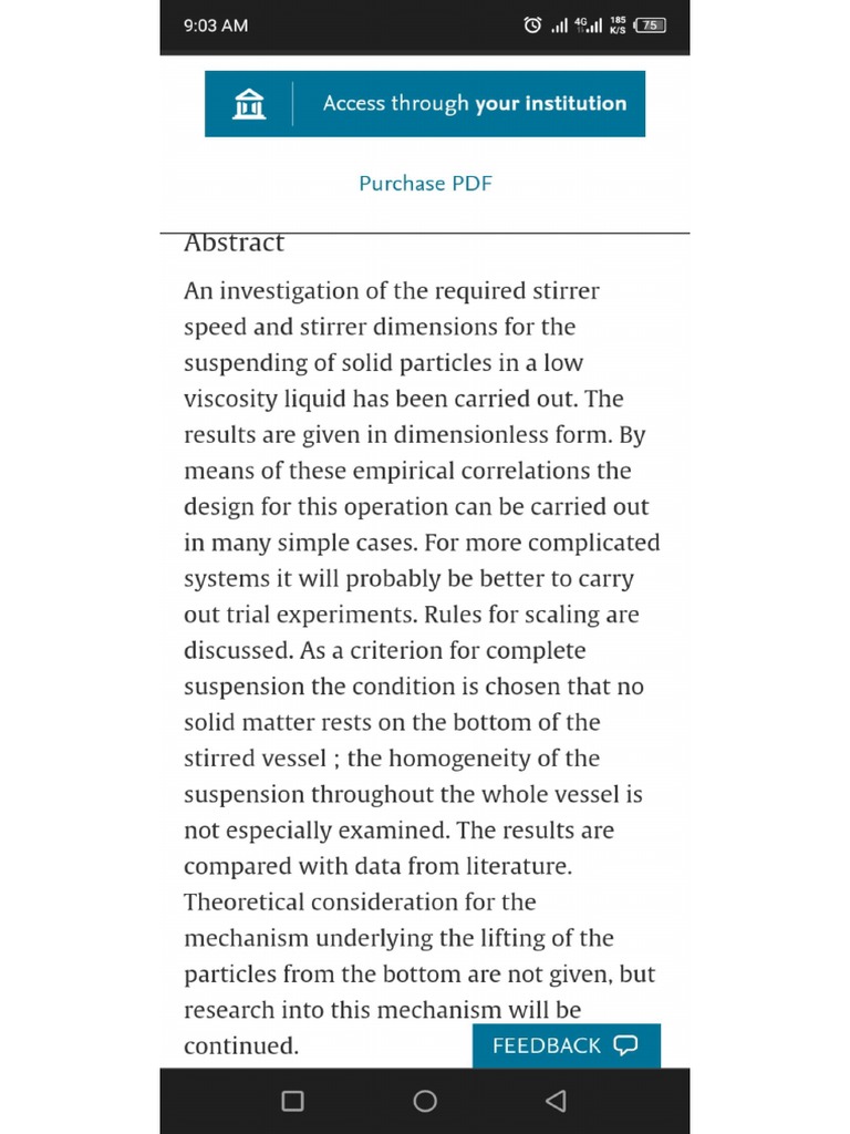 Solid-Liquid Suspension | PDF