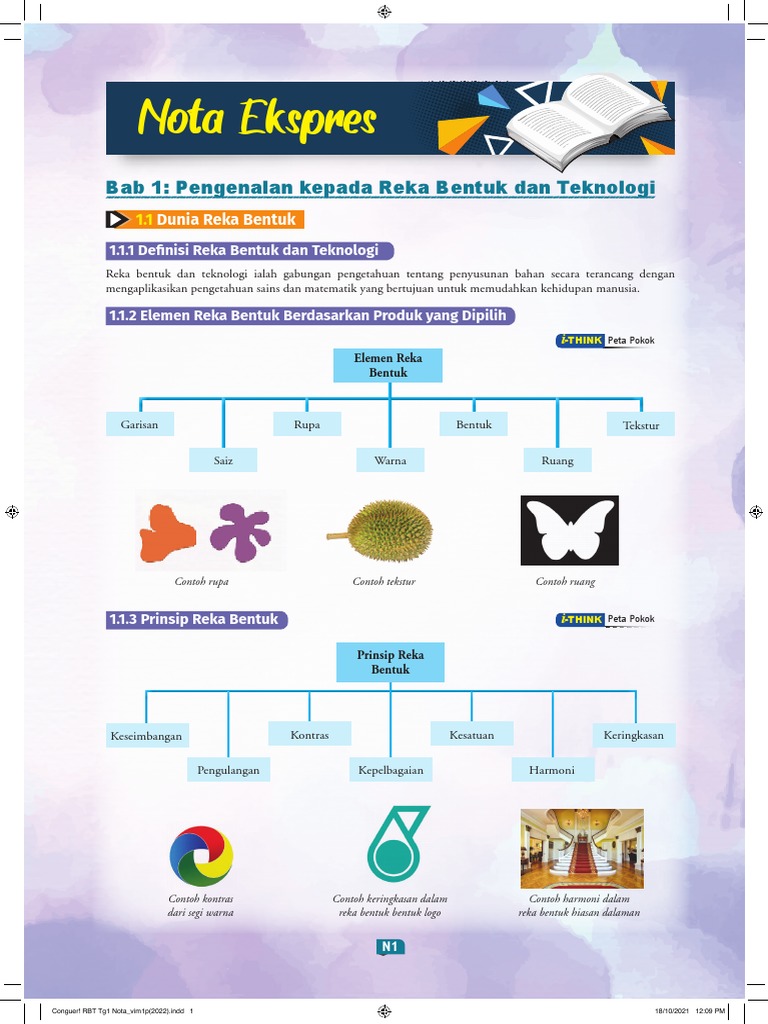 Nota RBT Tingkatan 1 | PDF