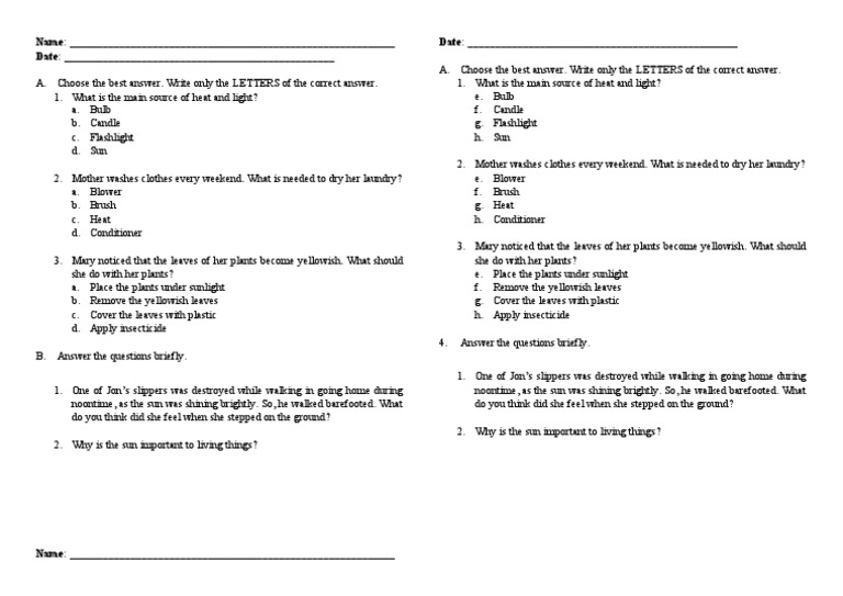 Science 4 | PDF | Light