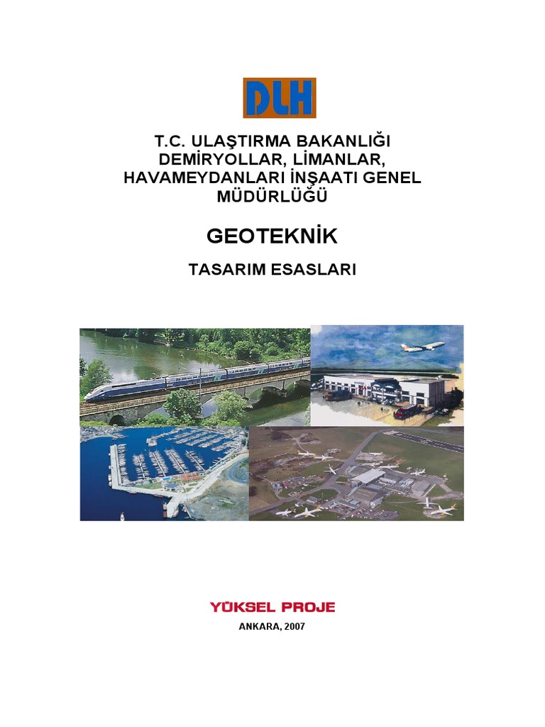 DLH Geoteknik Tasarım Esasları (2007) | PDF