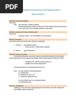 DPWH Minimum Testing Requirements | PDF | Asphalt | Road Surface