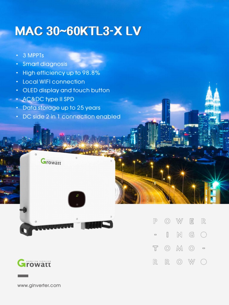 High-Efficiency Inverter Datasheet | PDF | Technology & Engineering