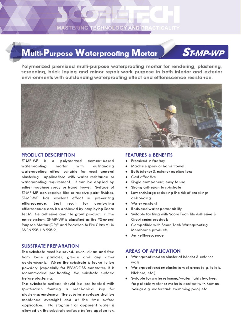 Scoretech ST-MPWP Catalogue | PDF