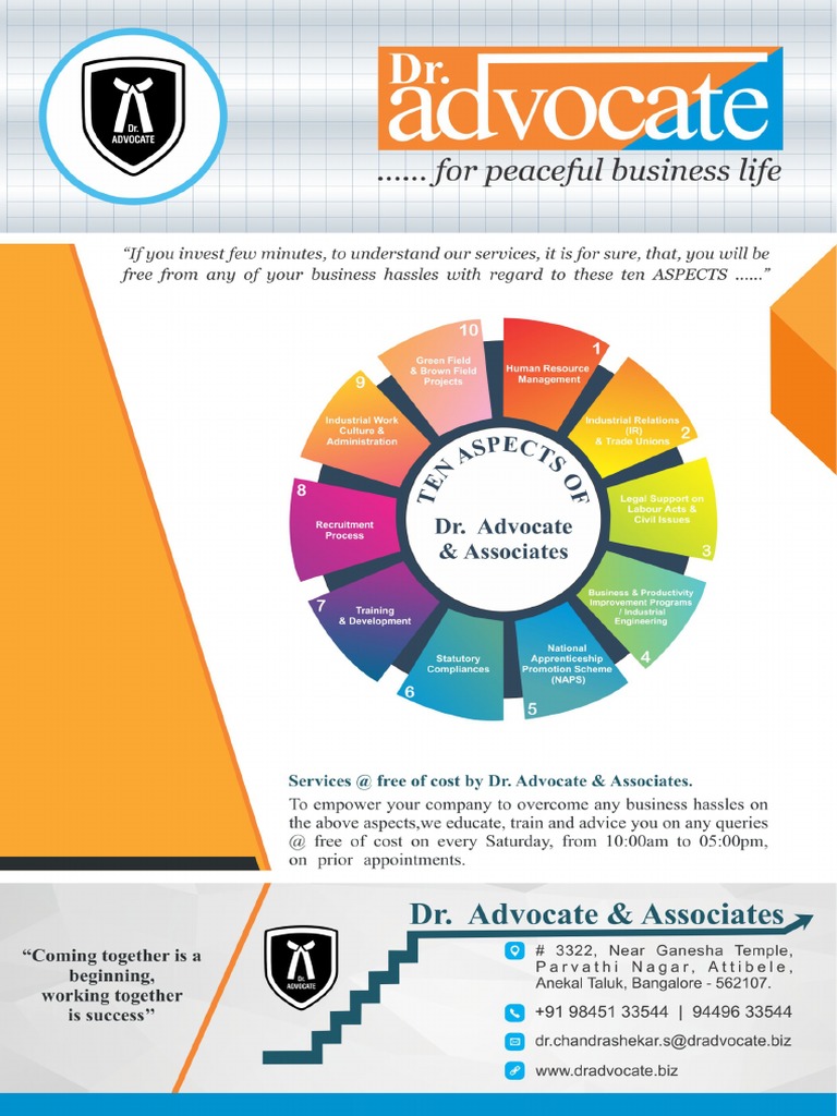 Dr. Advocate & Associates Profile | PDF