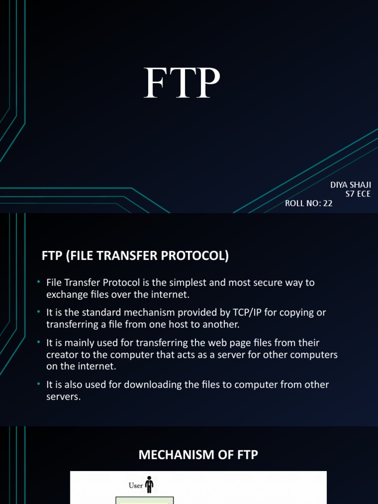 Understanding File Transfer Protocol (FTP) | PDF | File Transfer Protocol | Application Layer ...