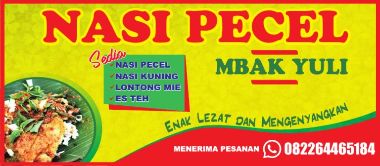 Banner Nasi Pecel | PDF