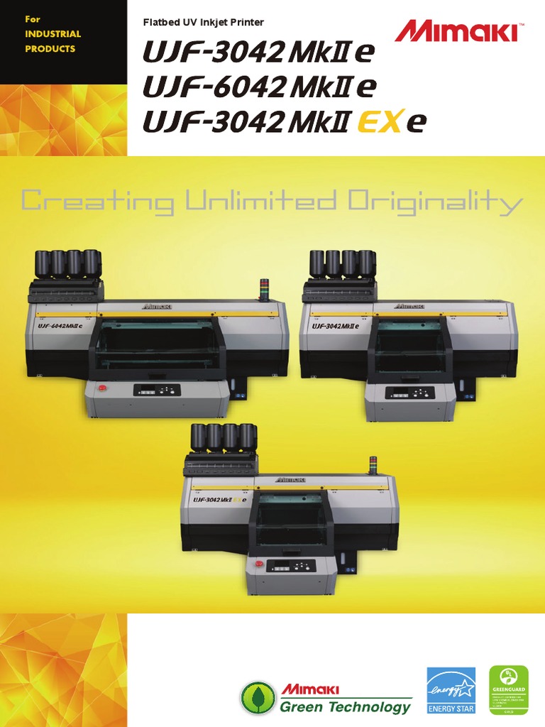Mimaki UJF-Mkll E-Series en | PDF Mimaki UJF-Mkll E-Series en | PDF