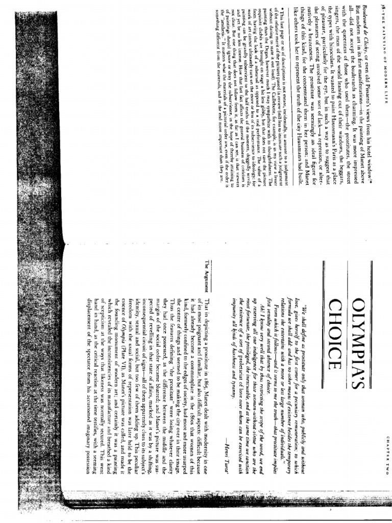 Clark Olympia's Choice | PDF