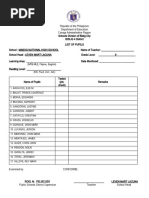 List of Teachers by Grade Level 2023 2024 | PDF | Public Administration ...