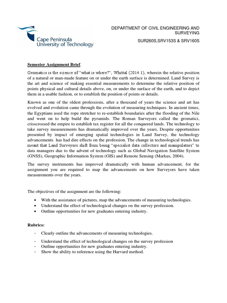 Advancements in Land Surveying Technology | PDF | Surveying | Geomatics