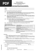 Dole Alien Employment Permit Checklist | PDF | Identity Document ...