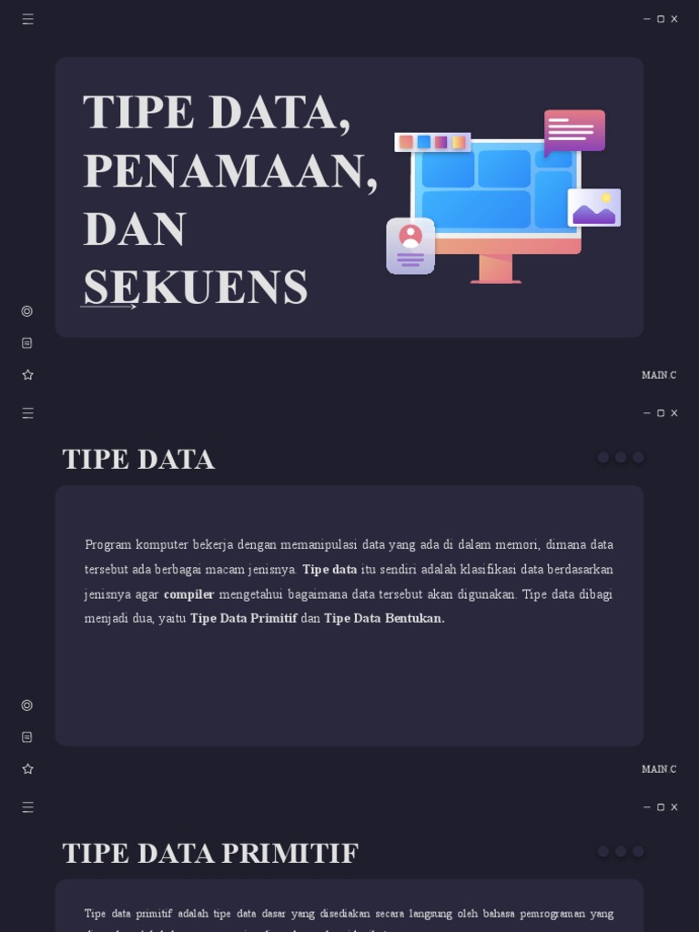Modul 3 Tipe Data | PDF | Komputer
