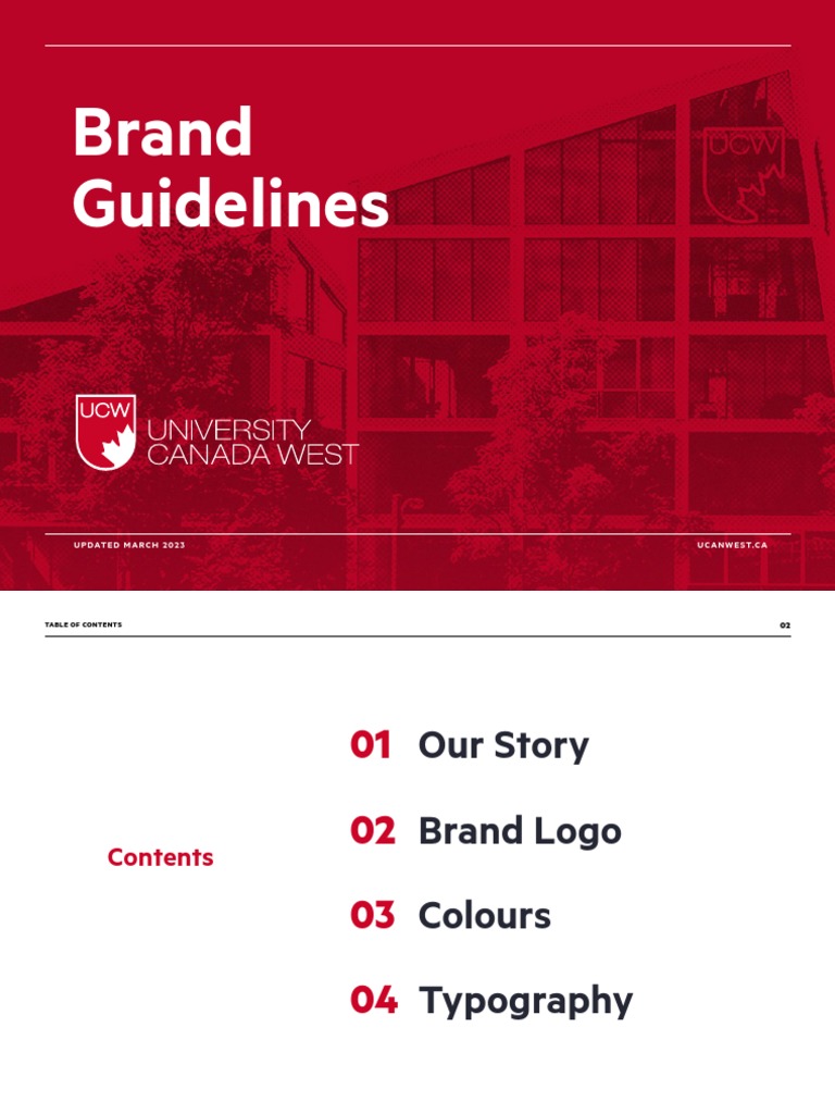 UCW Brand Guide 2023 | PDF